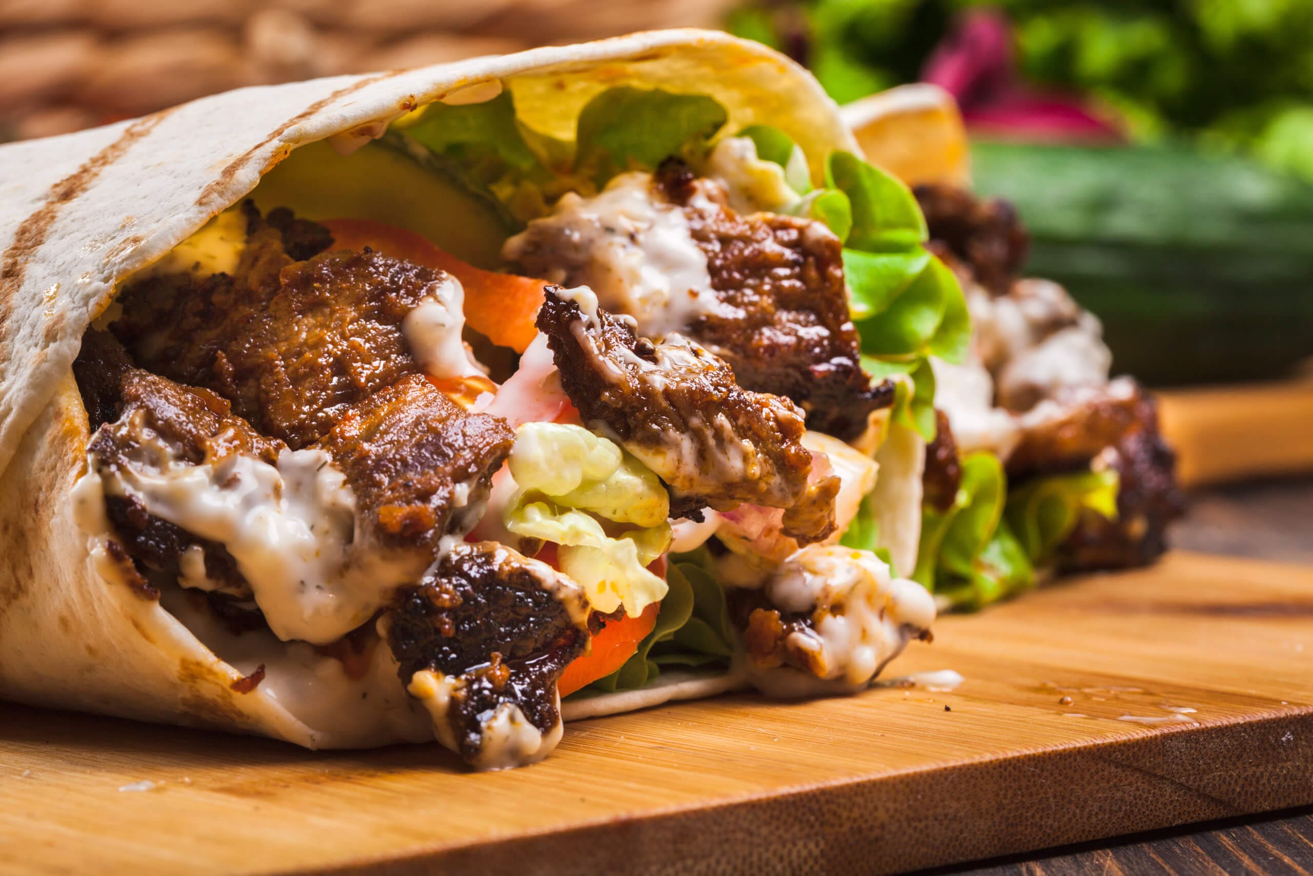 Beef Gyro Sandwiches - The Butcher Shop, Inc.