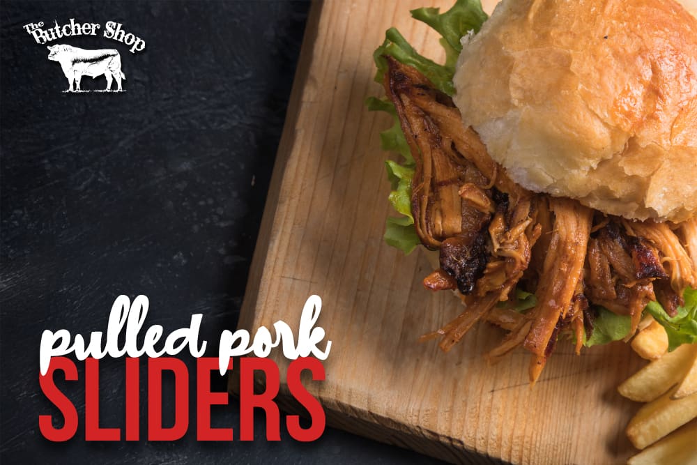 Pulled Pork Sliders - The Butcher Shop, Inc.